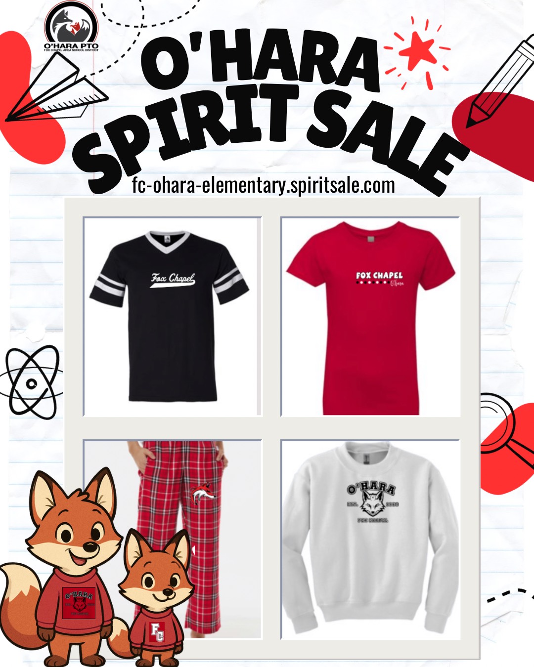 School Spirit Store – O'Hara Elementary PTO